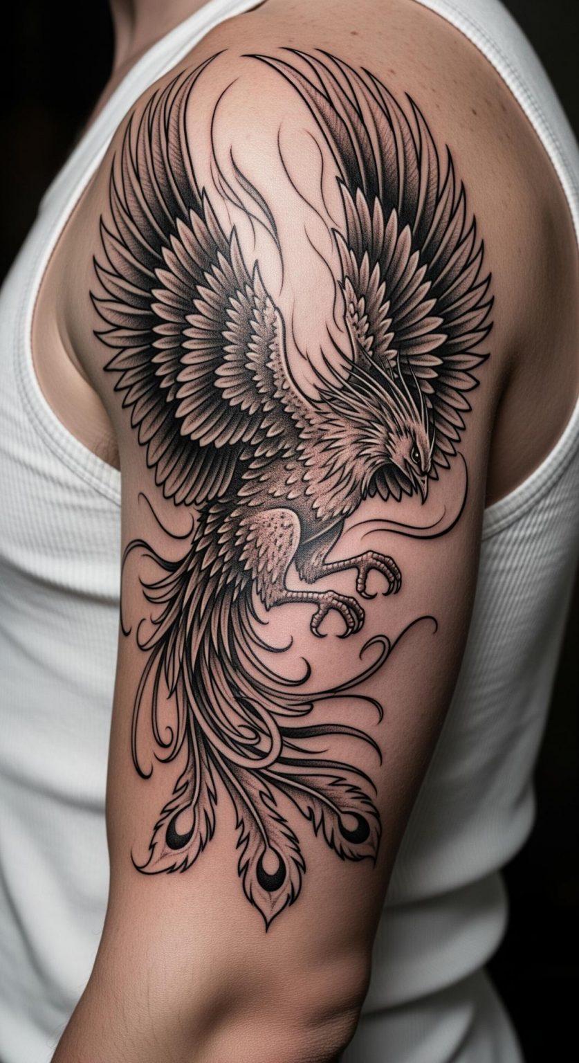Phoenix Tattoo Ideas For Men – TatStock